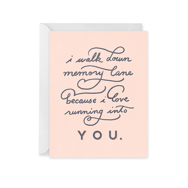 Memory Lane Card – Paper Raven Co.